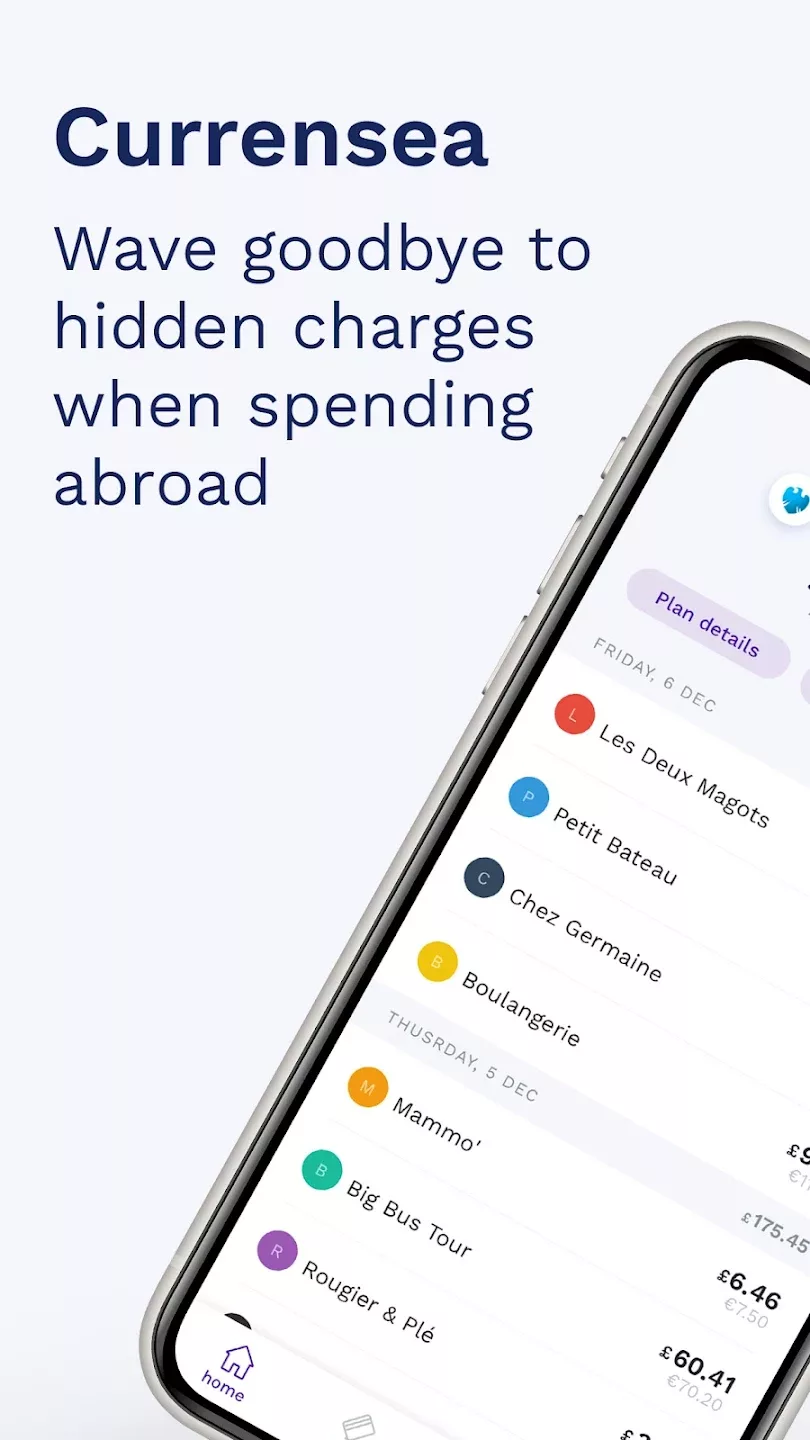 Currensea | Le moyen le plus intelligent de payer à l'étranger