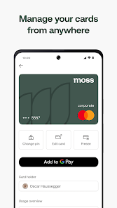 Moss | Spend smarter